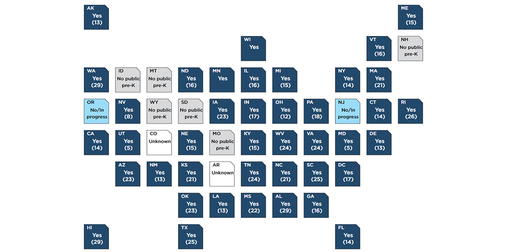 2023 Data Capacity of State-funded Pre-K Programs Across the United ...